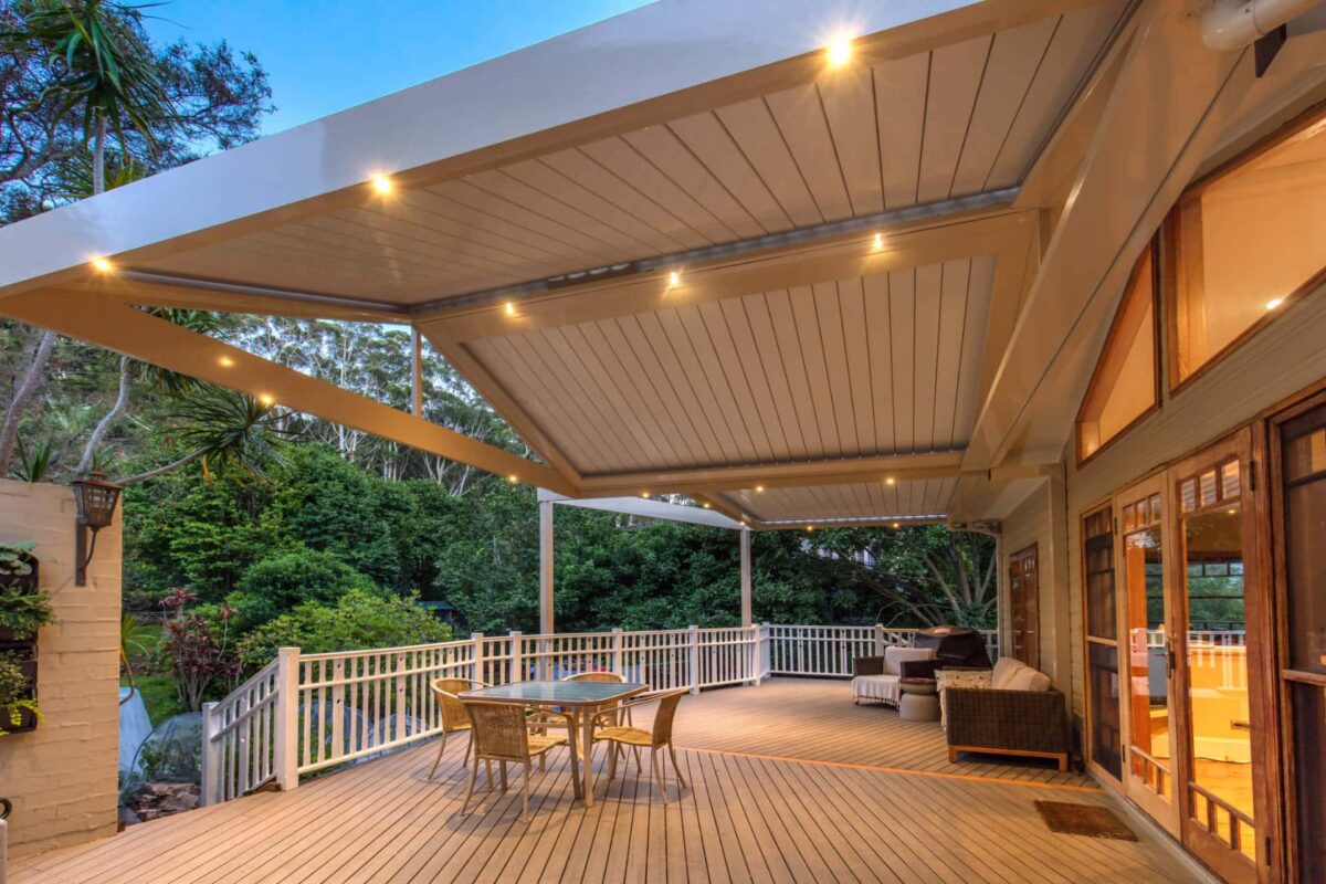 Austinmer Custom Louvre Roof Pergola Design | Opening Roof Specialists